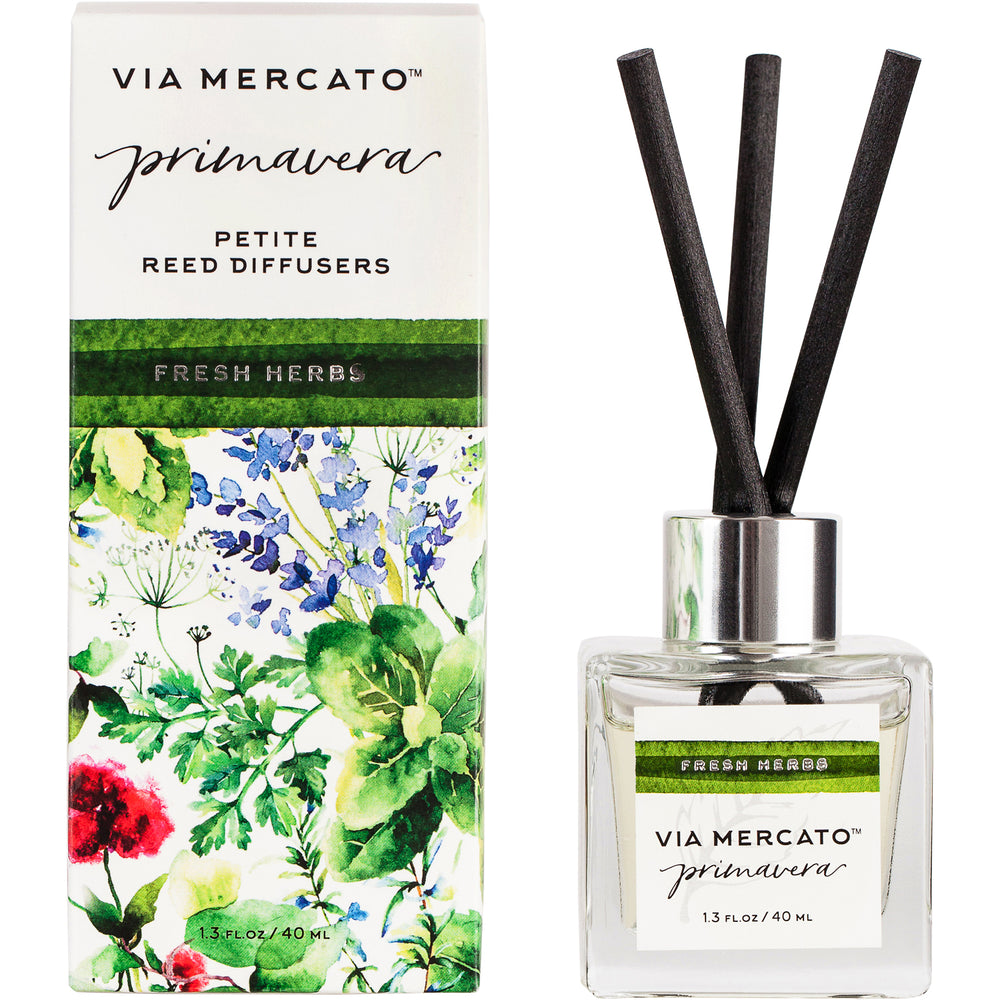 Via Mercato Primavera Petite Reed Diffuser - Spring Flowers – Pré de Provence